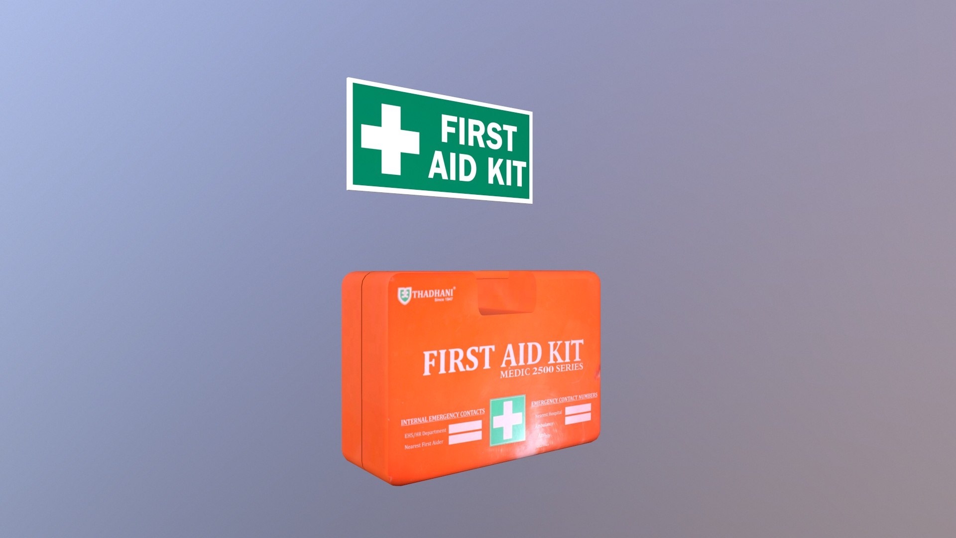 3D First Aid Kit - TurboSquid 2291840