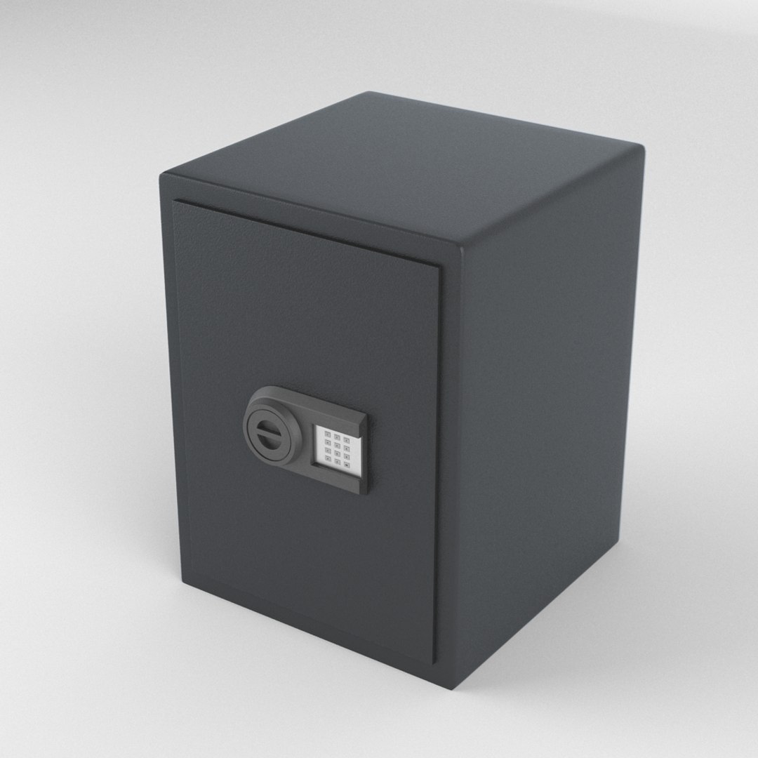 3d Model Of Safe