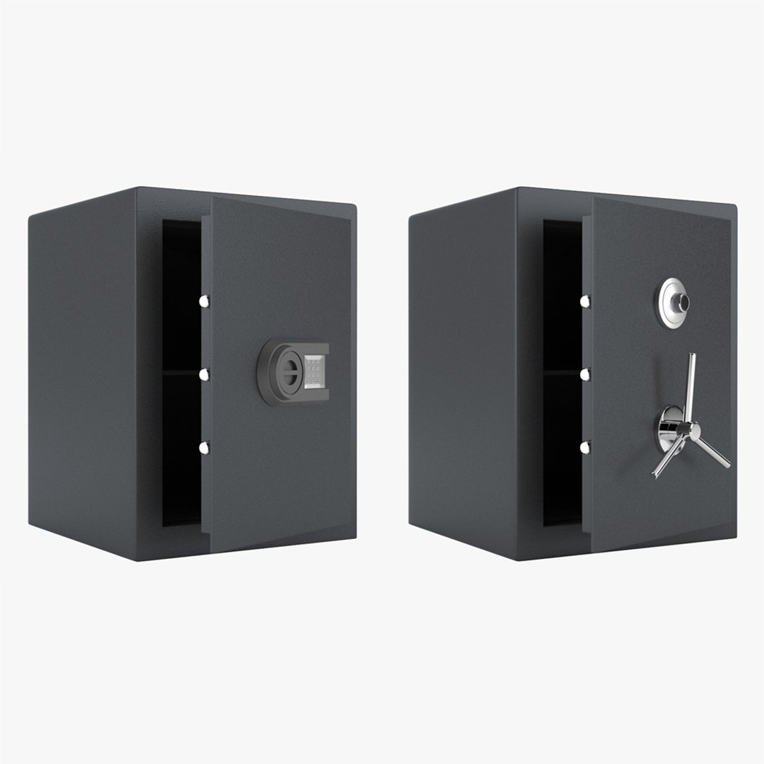 3d Model Of Safe