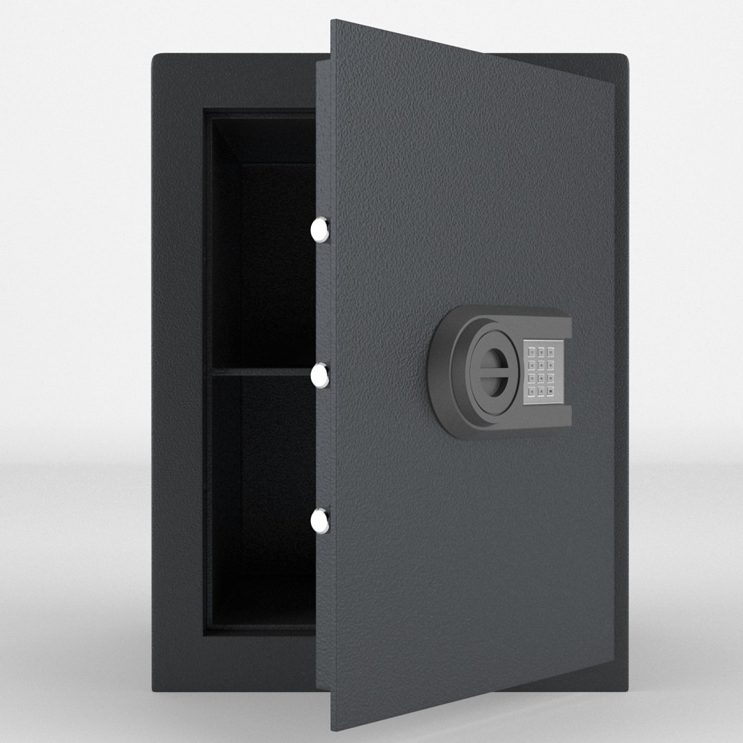 3d Model Of Safe