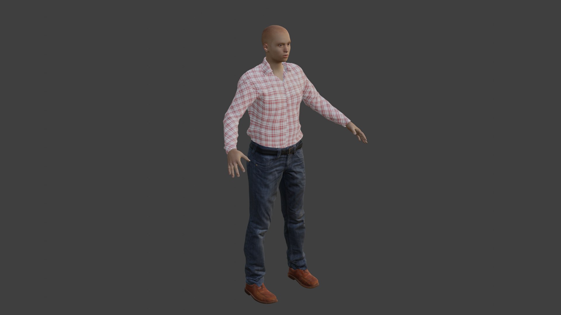 Man Unity Unreal 3D Model - TurboSquid 1828645