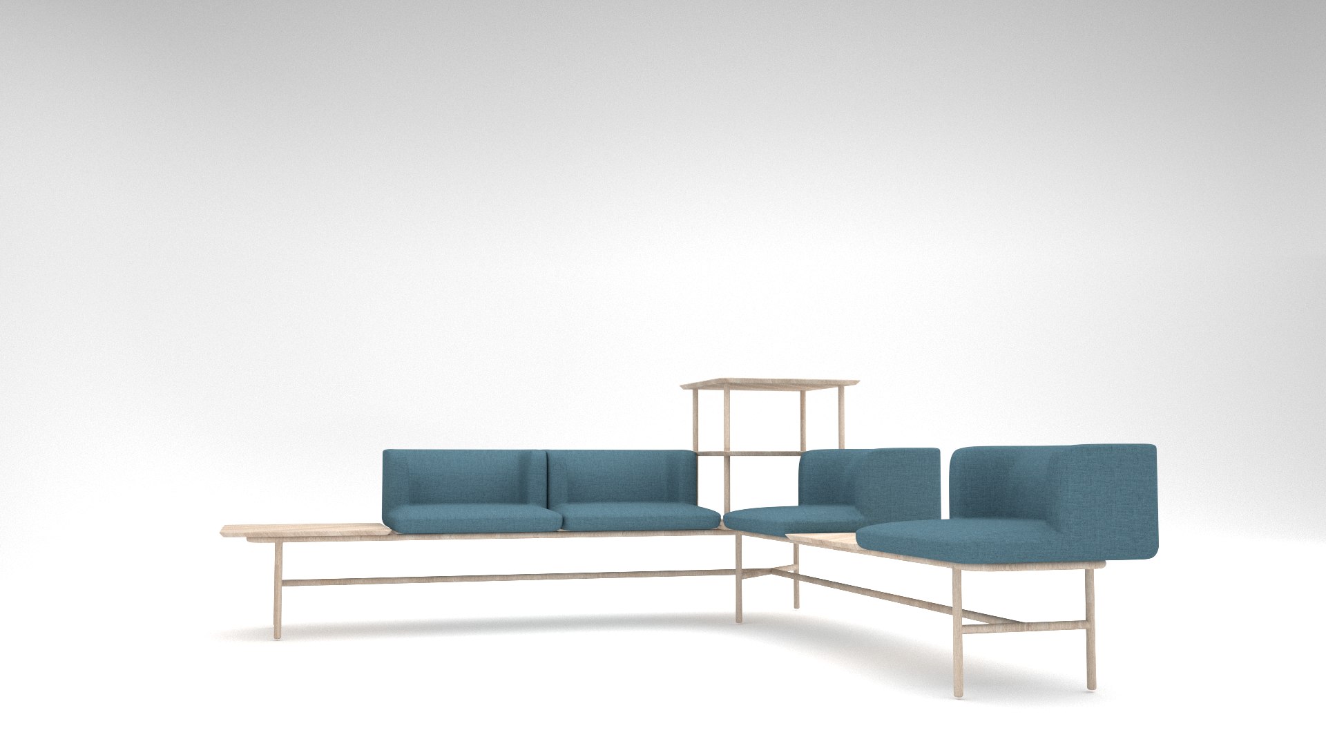 3D Model Agora Seating System - TurboSquid 1956265