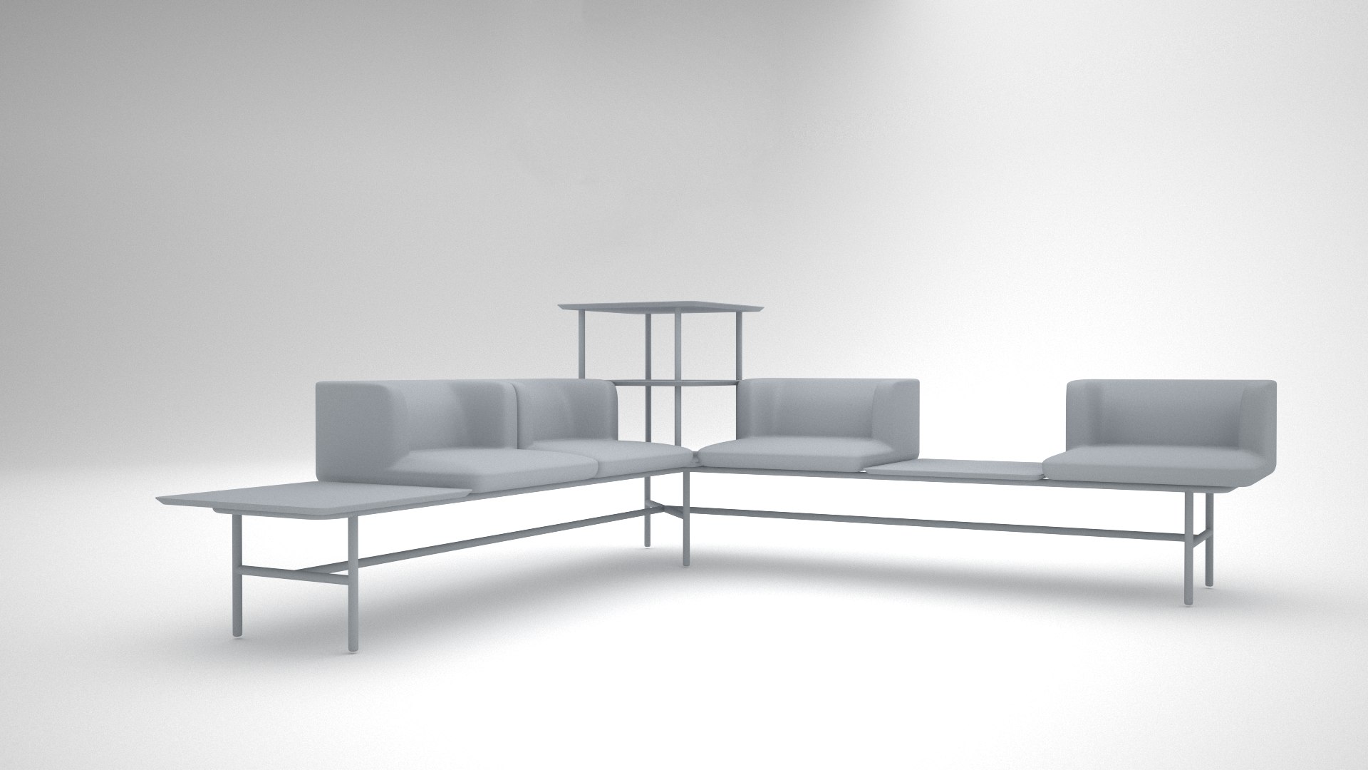 3D Model Agora Seating System - TurboSquid 1956265