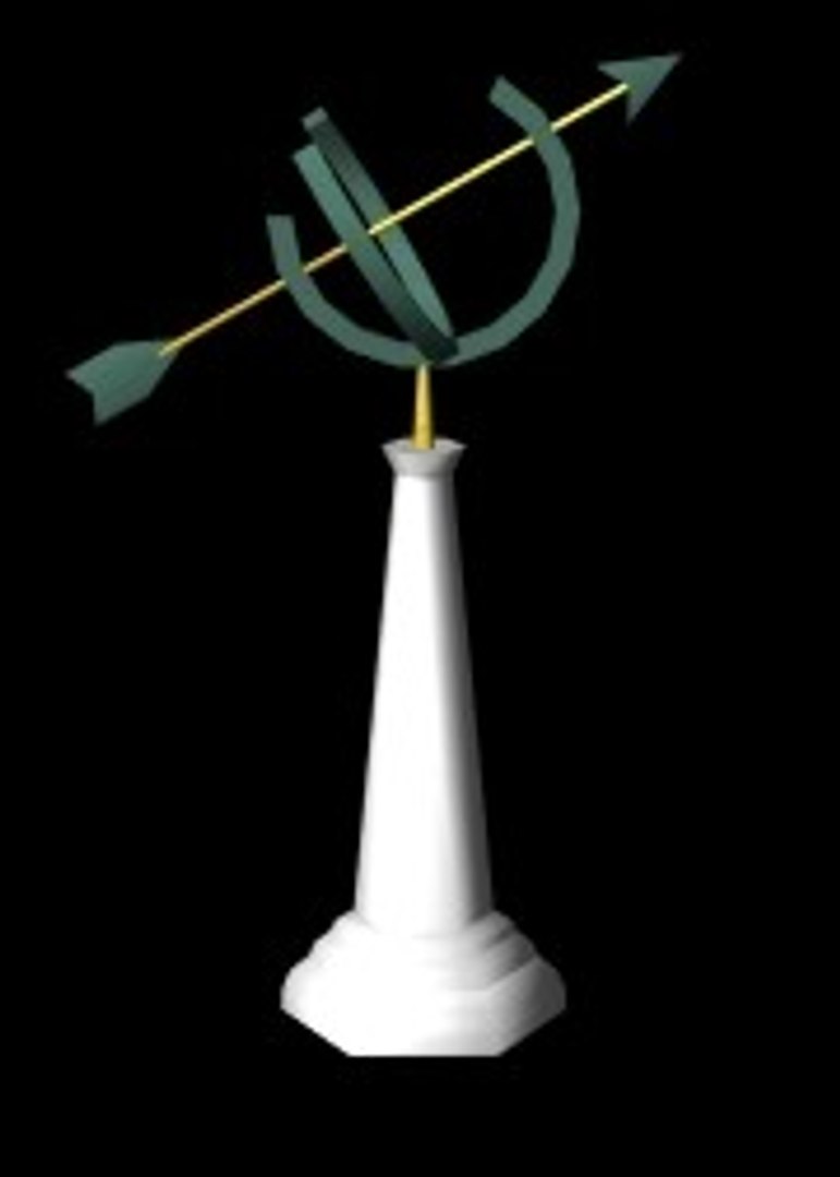 sundial garden 3d model