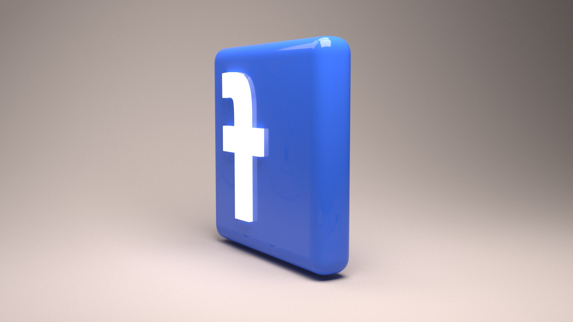 3D Facebook Model - TurboSquid 2032793