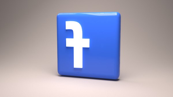 modelo 3d facebook - TurboSquid 2032793