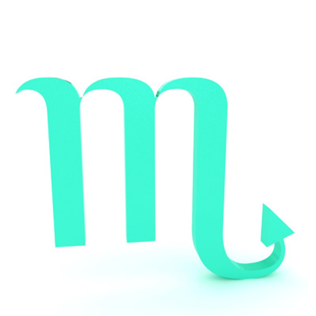 Zodiac Scorpio 3d Model