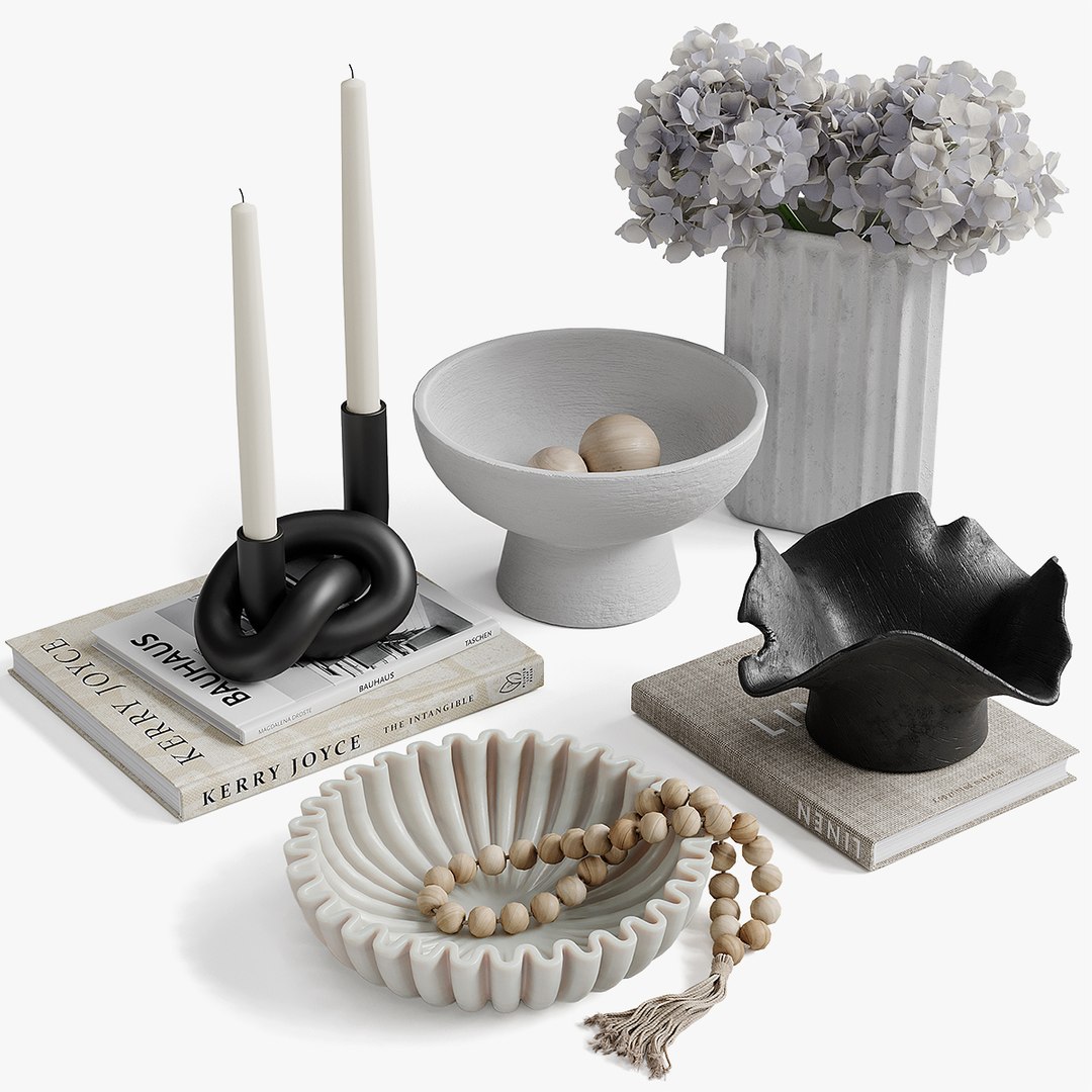 3D CB2 Decor Set Model - TurboSquid 2072867