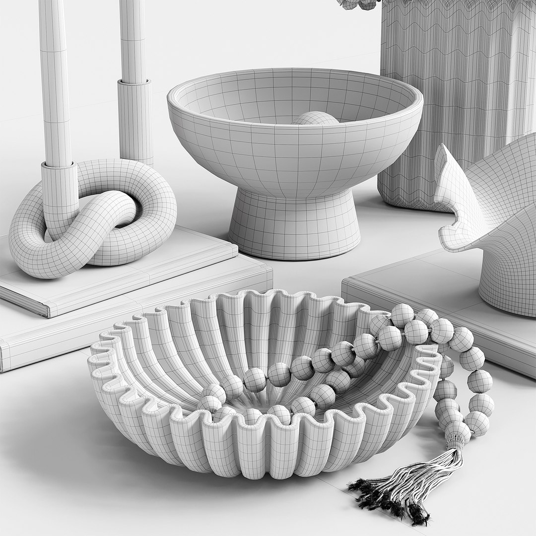 3D CB2 Decor Set Model - TurboSquid 2072867