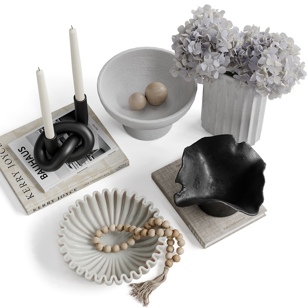 3D CB2 Decor Set Model - TurboSquid 2072867