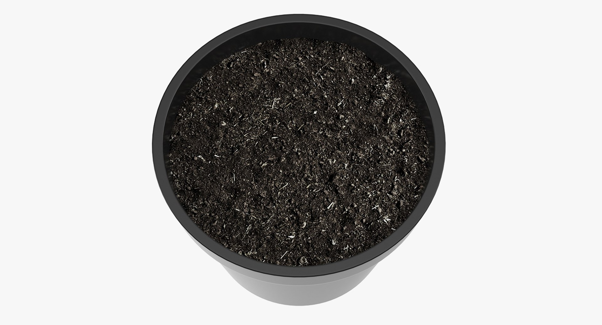 Flower Pot Soil 3D - TurboSquid 1377233