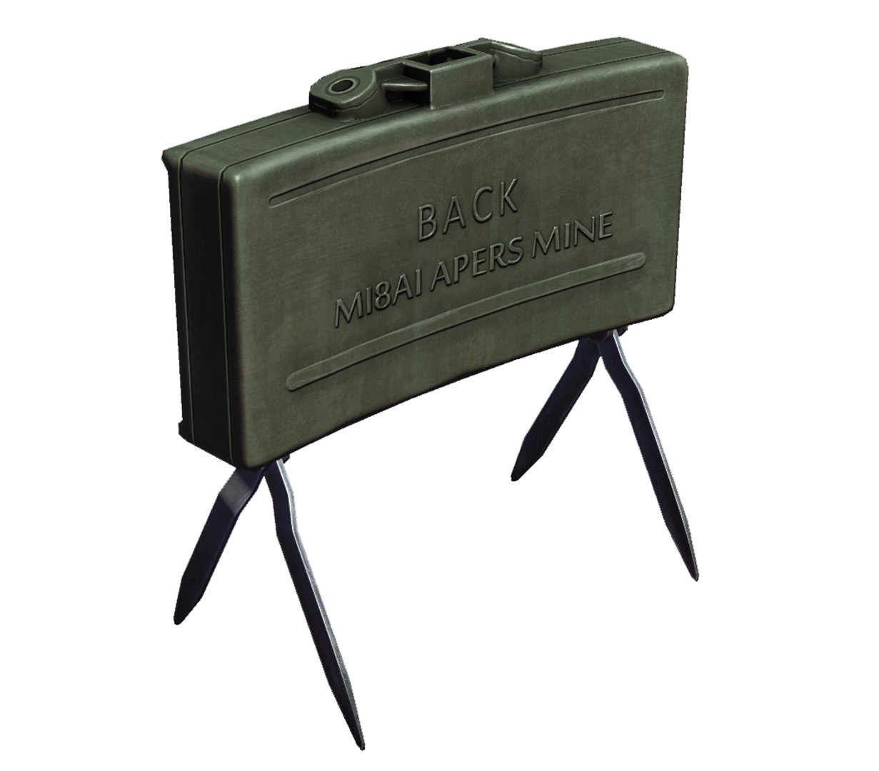 Ready M18 Claymore 3d Model