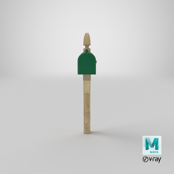 Mail box suburbs model - TurboSquid 1212901