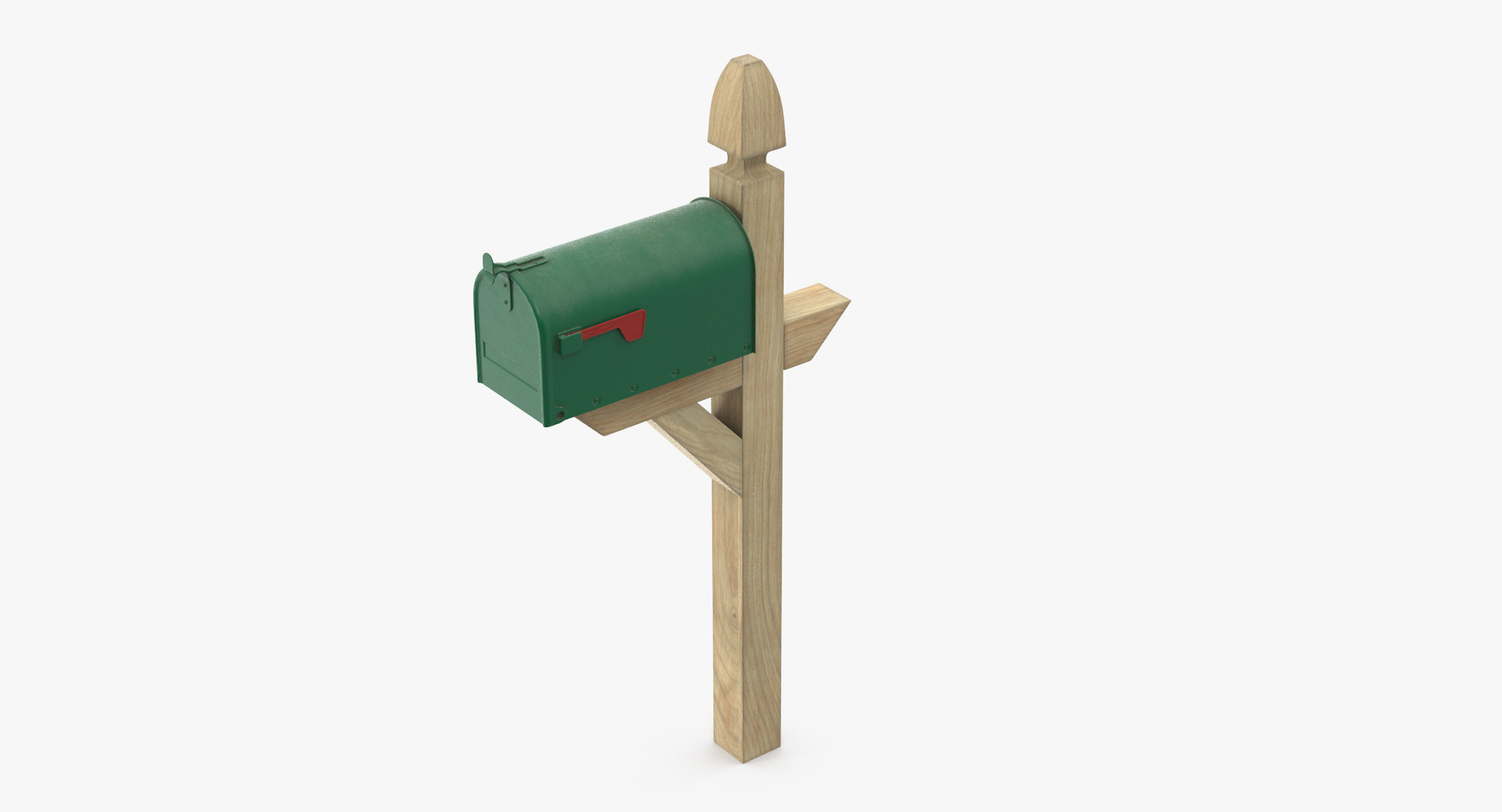 Mail Box Suburbs Model - TurboSquid 1212901