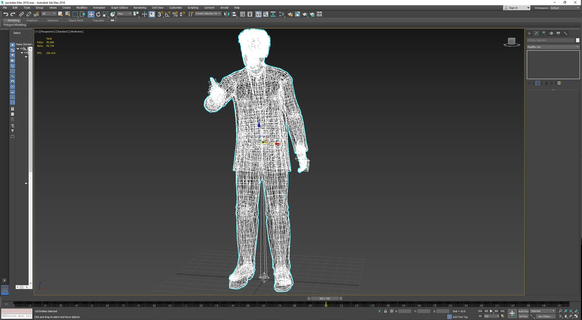 3D Man -US President Joe Biden 3D Rigged Model Ready For Animation 3D ...