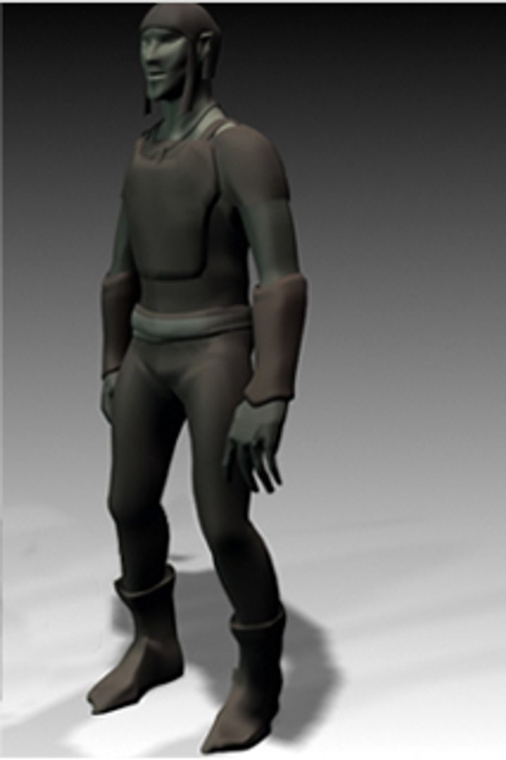 3d Model Sci-fi Fantasy Nomad