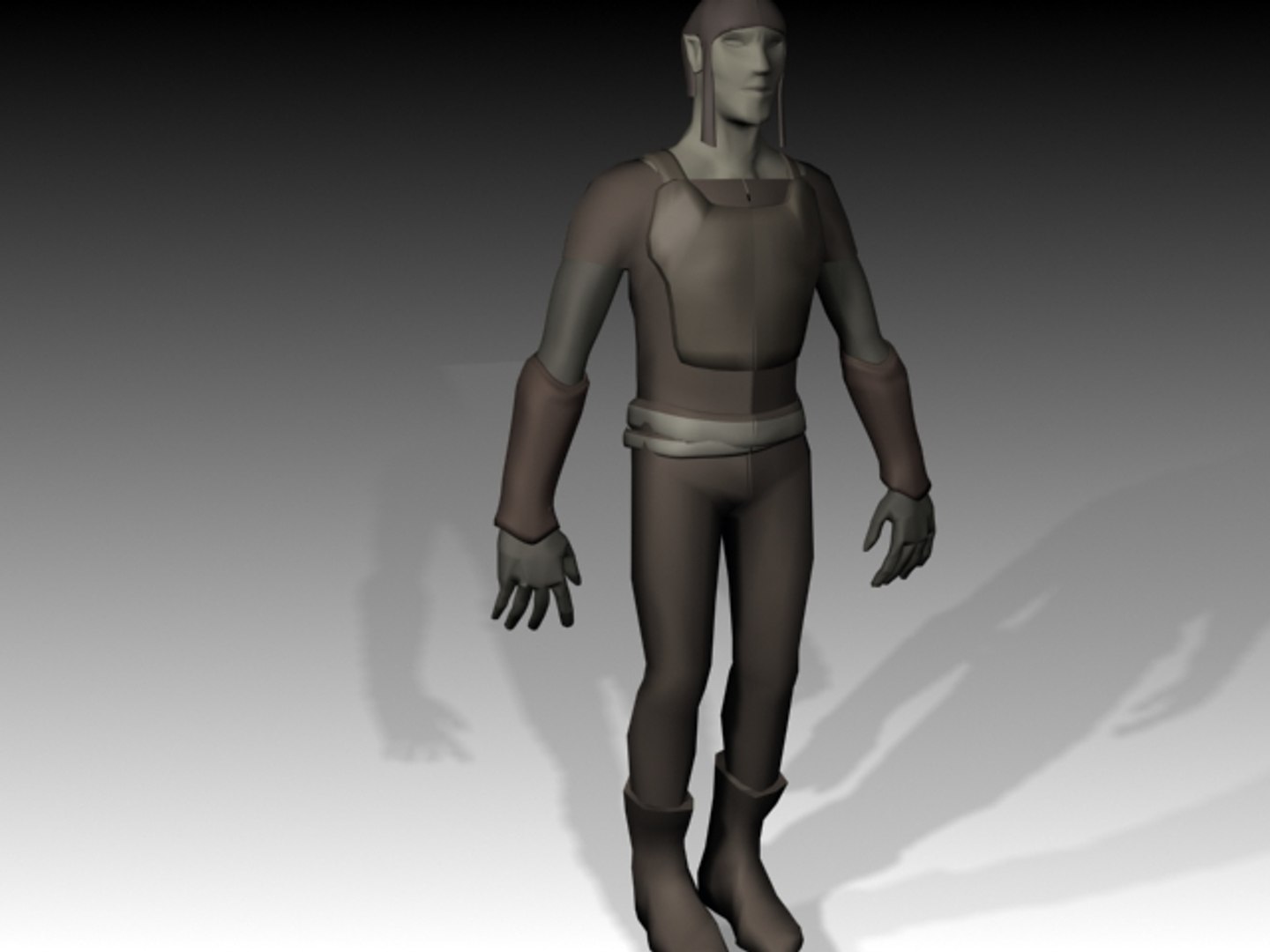 3d Model Sci-fi Fantasy Nomad