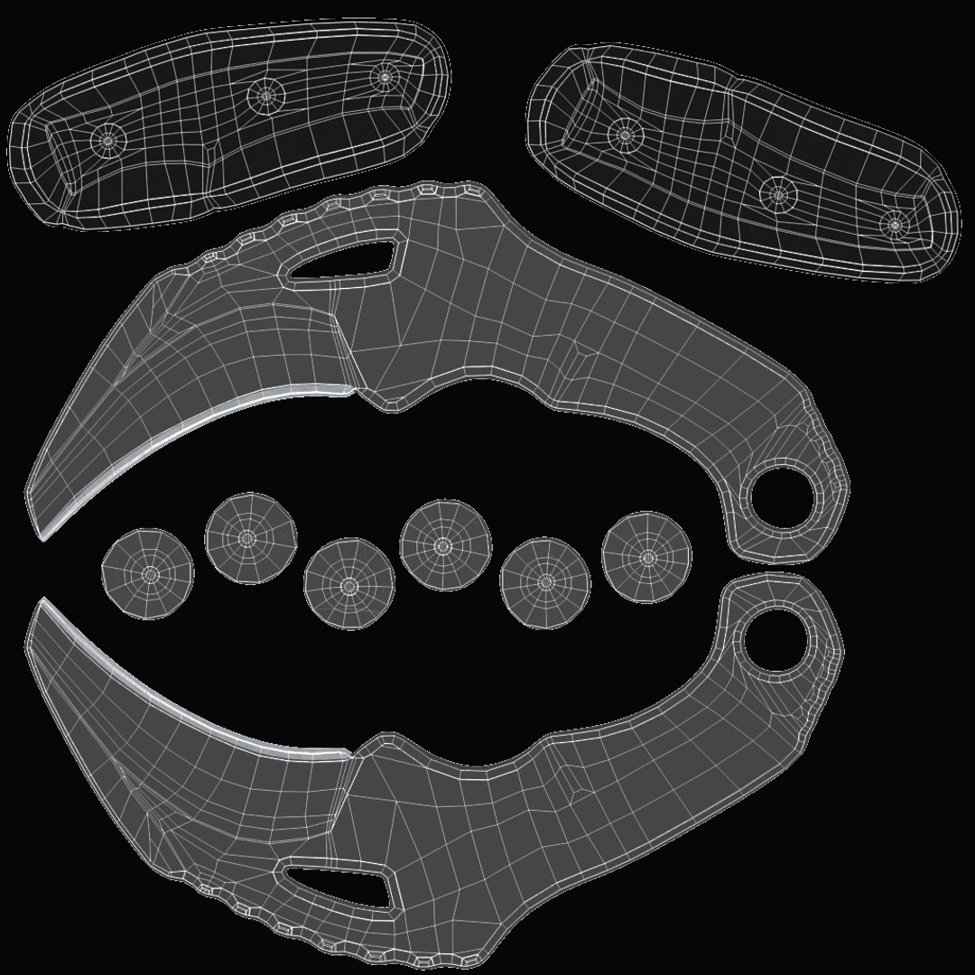 Games Karambit Model - TurboSquid 1447664