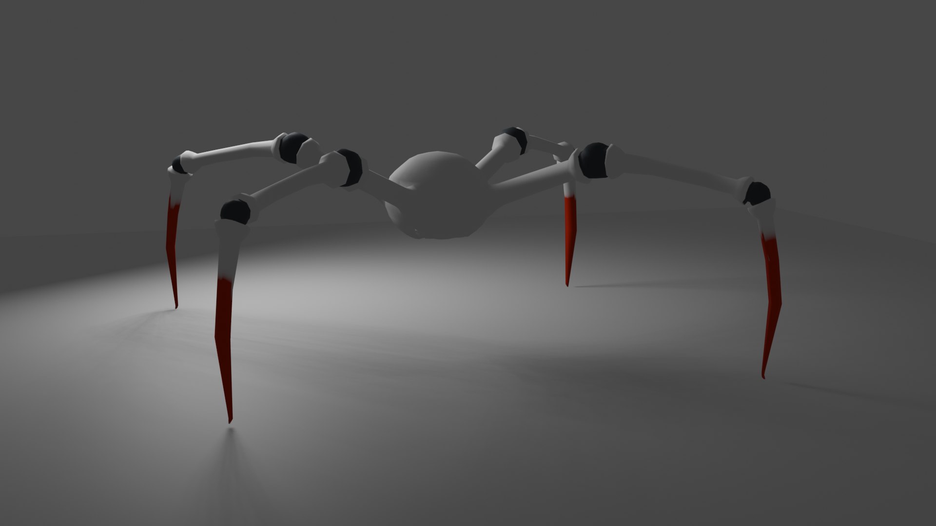 3D Model Game Ready Low-mid Poly Sci-fi Blind Spider Alien - TurboSquid ...