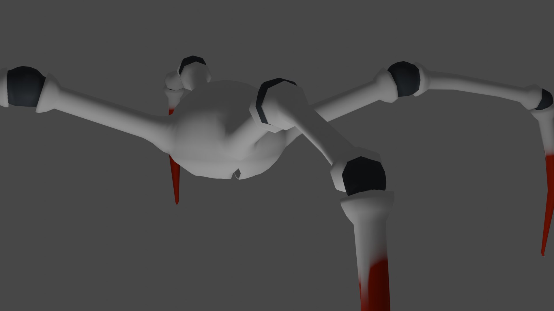 3D Model Game Ready Low-mid Poly Sci-fi Blind Spider Alien - TurboSquid ...