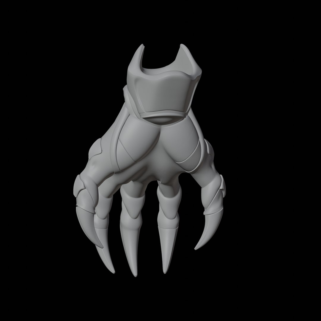 Shadow Dragon Claw 3D Print Model Fantasy Creature Part 3D Model ...