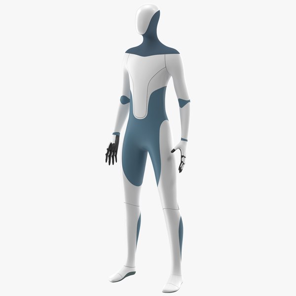 modelo 3d Humanoide robótico preparado para Modo - TurboSquid 1859816