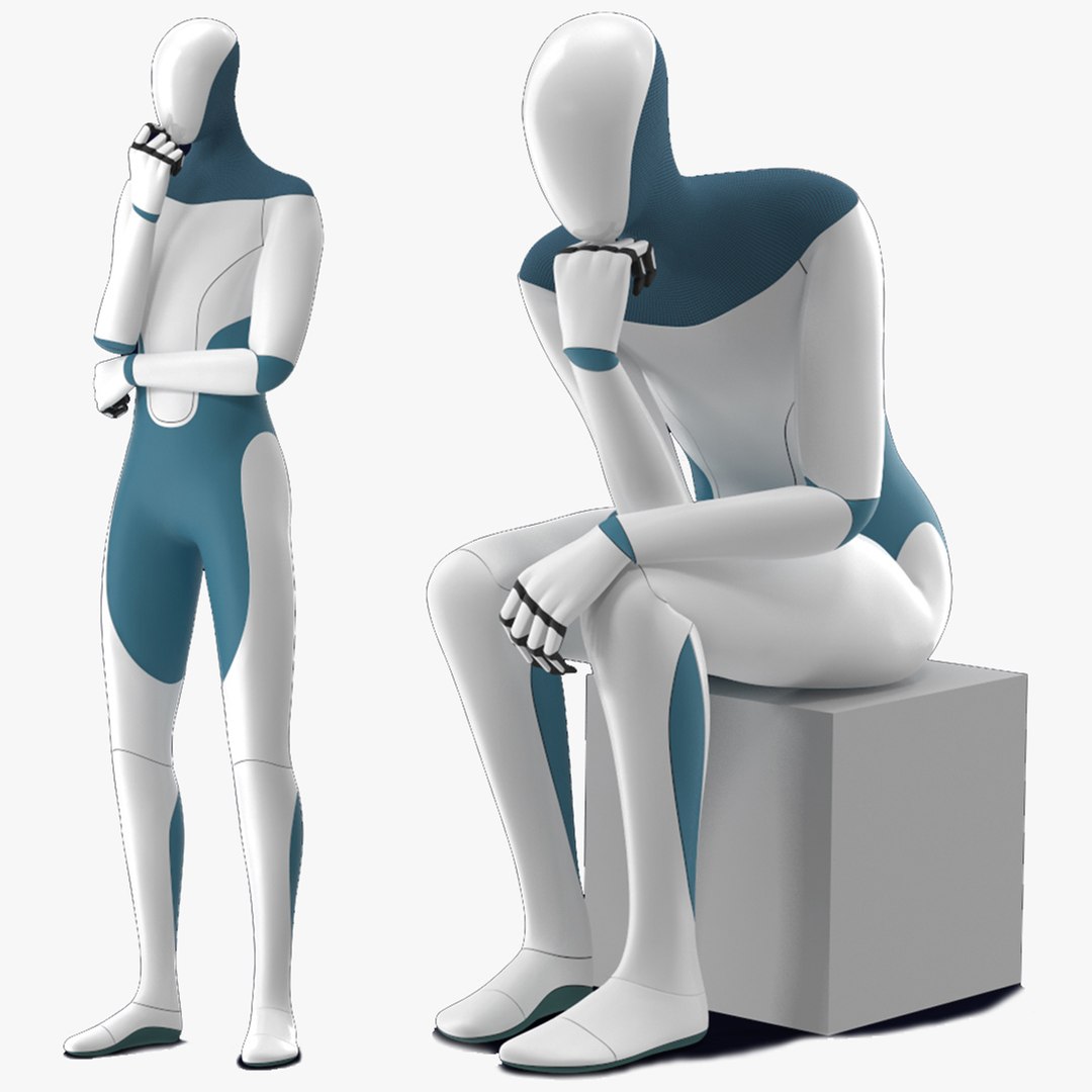 Robotic Humanoid Rigged For Modo 3D Model - TurboSquid 1859816