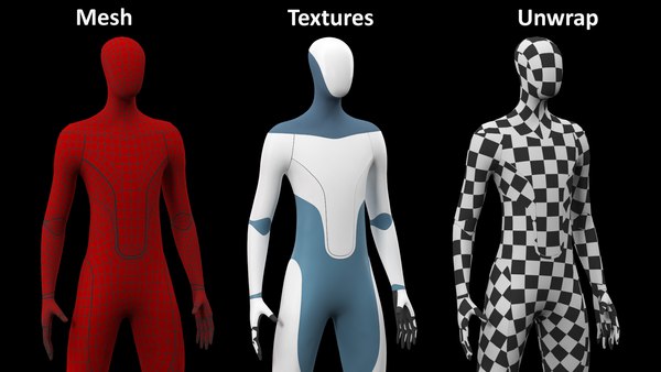 modelo 3d Humanoide robótico preparado para Modo - TurboSquid 1859816