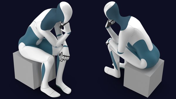 modelo 3d Humanoide robótico preparado para Modo - TurboSquid 1859816