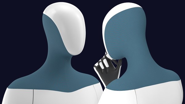modelo 3d Humanoide robótico preparado para Modo - TurboSquid 1859816
