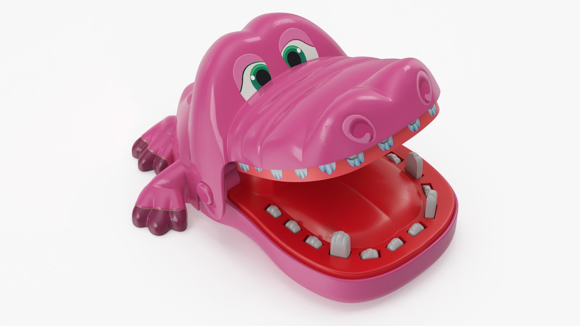 Pink Crocodile Dentist Model - TurboSquid 2370105