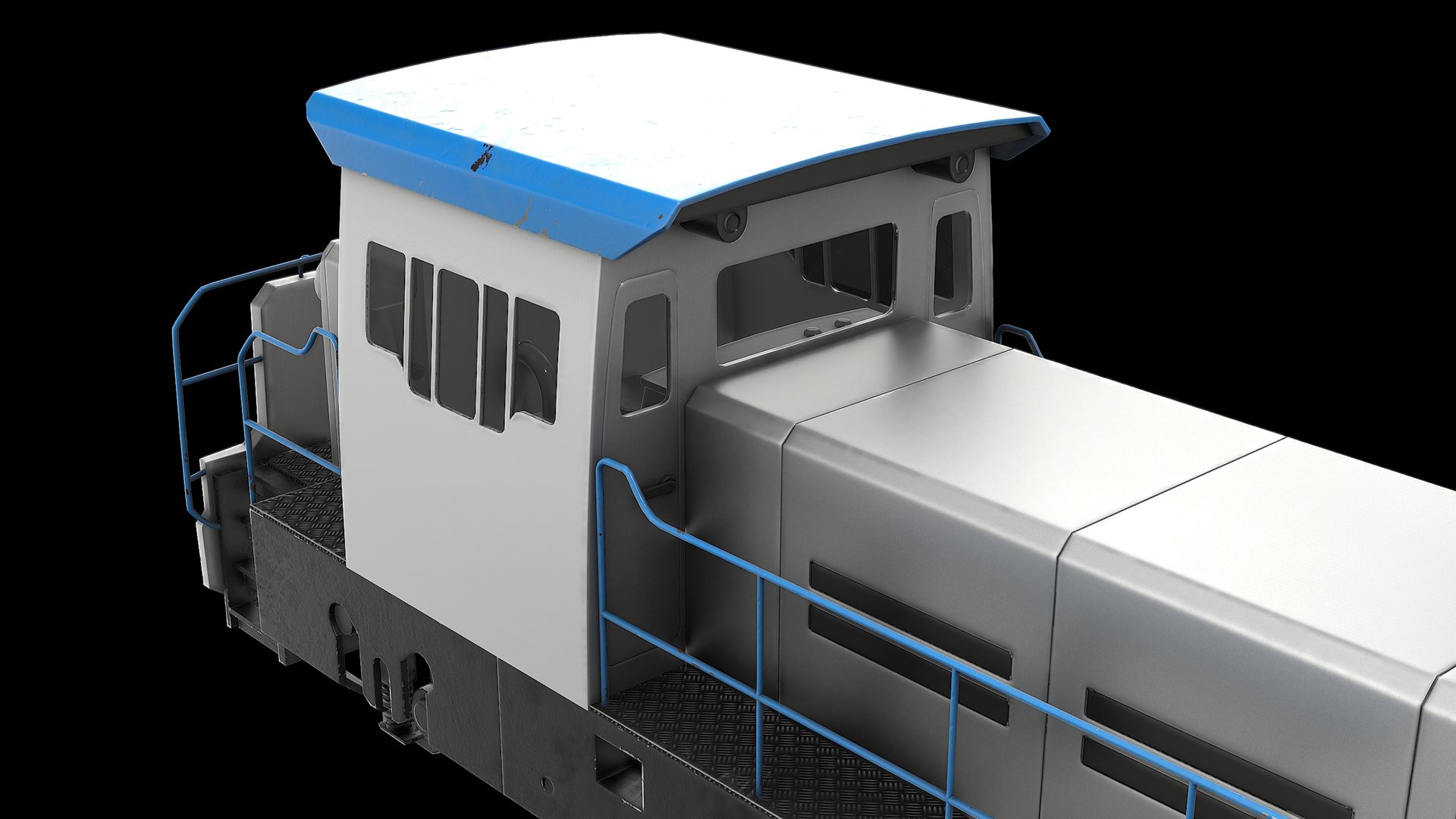 Modern Locomotive 3D Model - TurboSquid 2308681