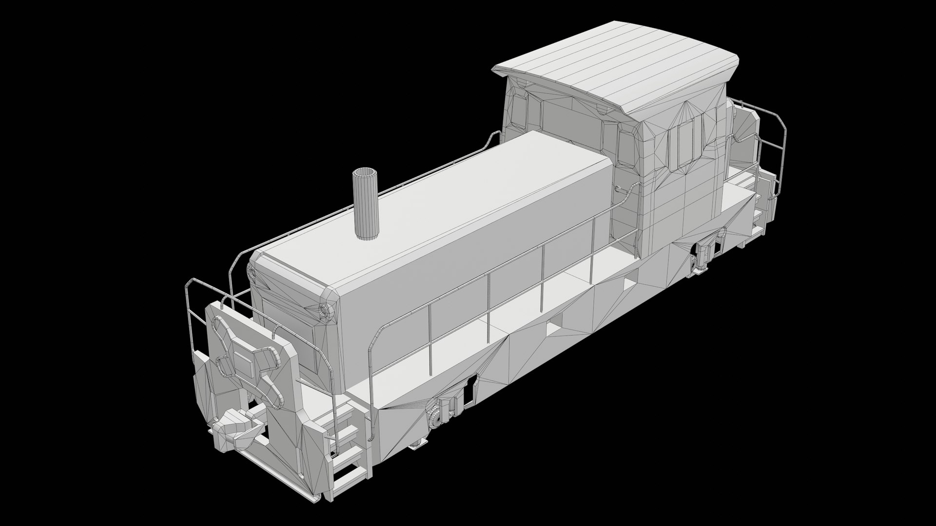Modern Locomotive 3D Model - TurboSquid 2308681