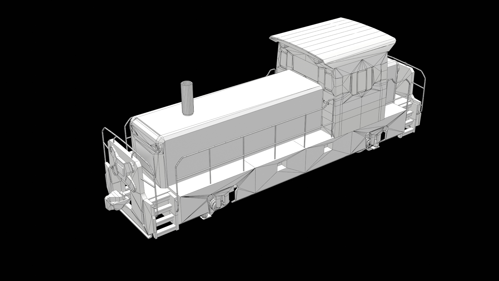 Modern Locomotive 3D Model - TurboSquid 2308681