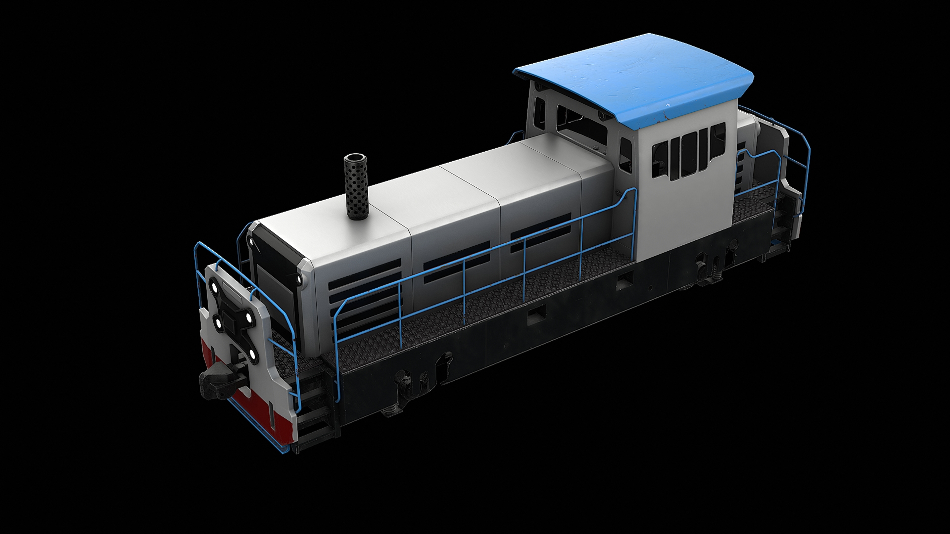 Modern Locomotive 3D Model - TurboSquid 2308681