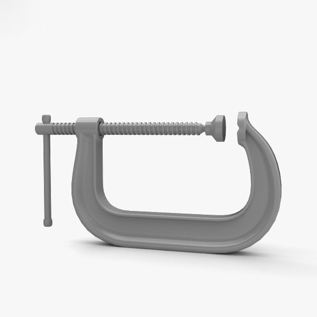 C Clamp 3D - TurboSquid 1397739