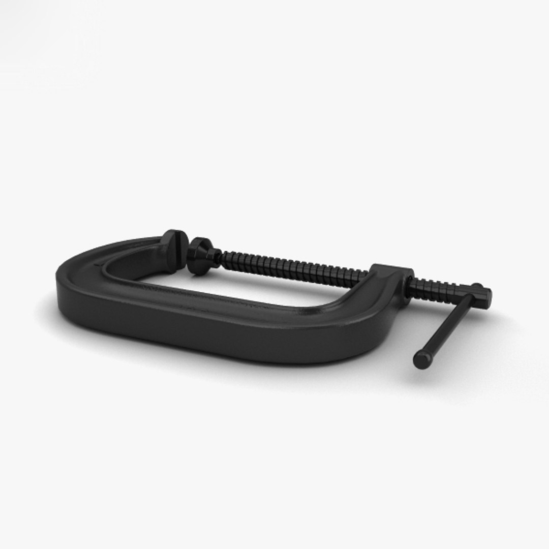 C Clamp 3D - TurboSquid 1397739