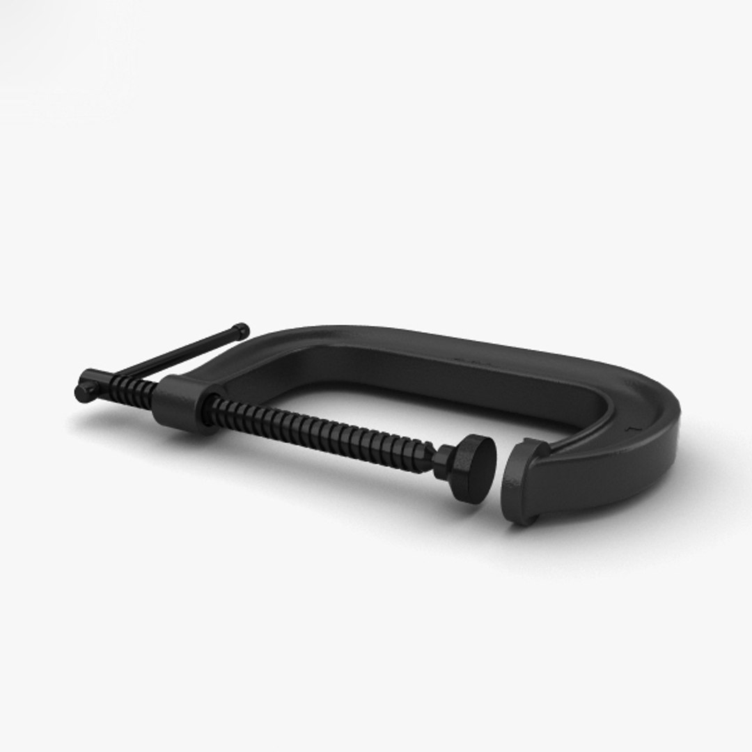 C Clamp 3D - TurboSquid 1397739