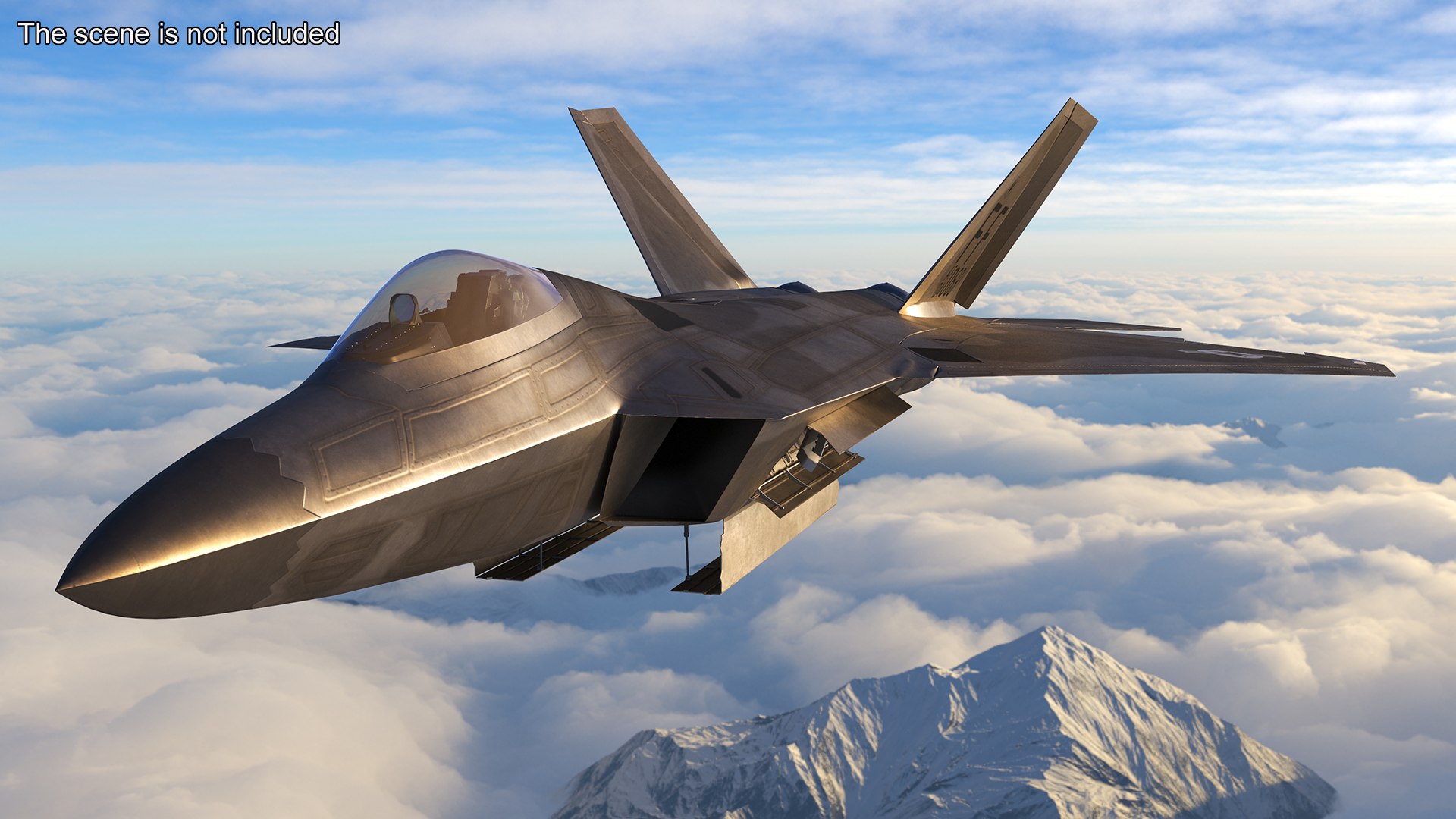 3D Lockheed Martin F 22 Raptor Rigged For Cinema 4D Model - TurboSquid ...