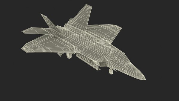modelo 3d El Lockheed Martin F 22 Raptor preparado para Cinema 4D ...