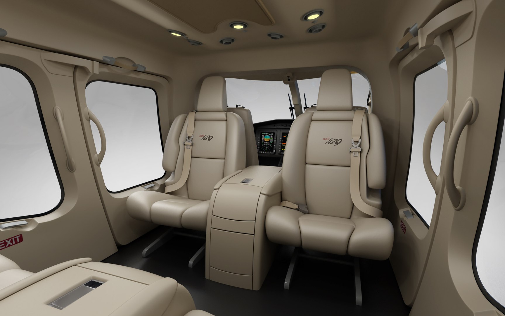 Bell 429 Corporate 3D model - TurboSquid 2103855