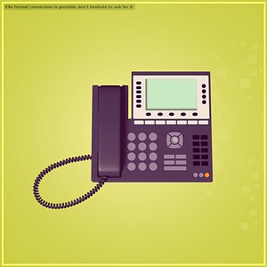 Office Phone Blender Models for Download | TurboSquid