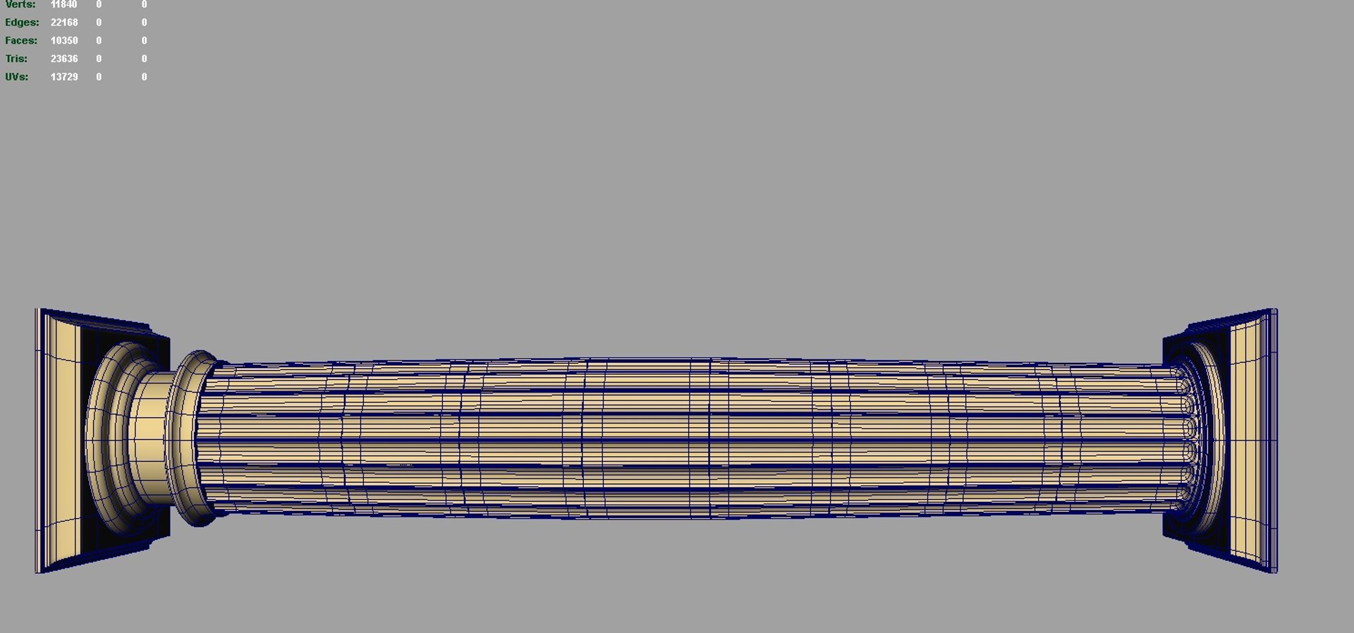 3d Model Roman Column