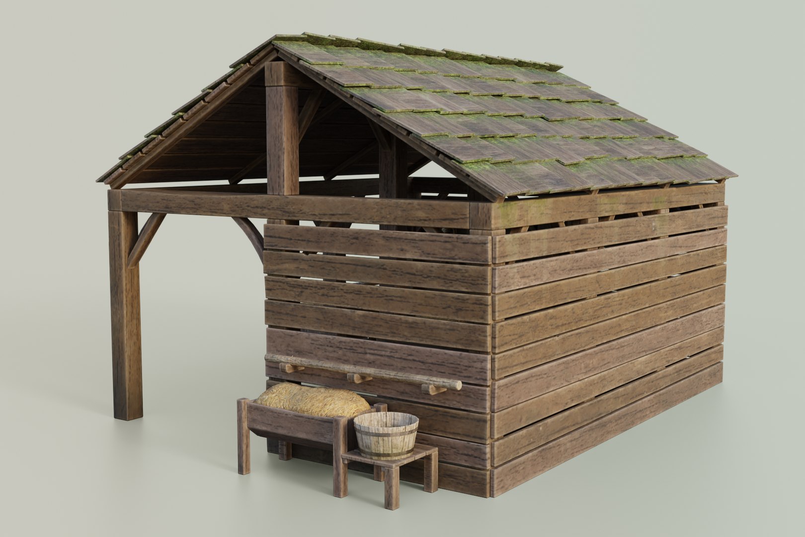 3D Stable - TurboSquid 2312024