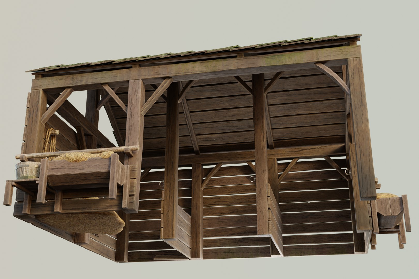 3D Stable - TurboSquid 2312024