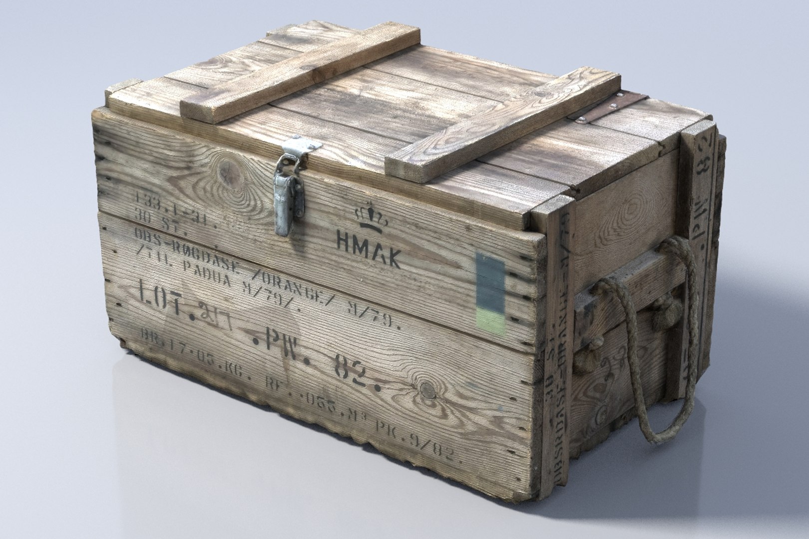3D Military Box Model - TurboSquid 1562513