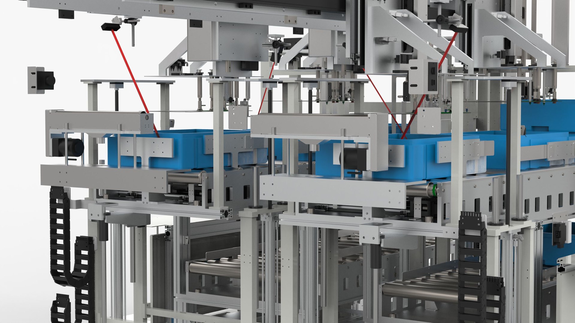 Automatic LCD Panel Packing Machine 3D - TurboSquid 1922055