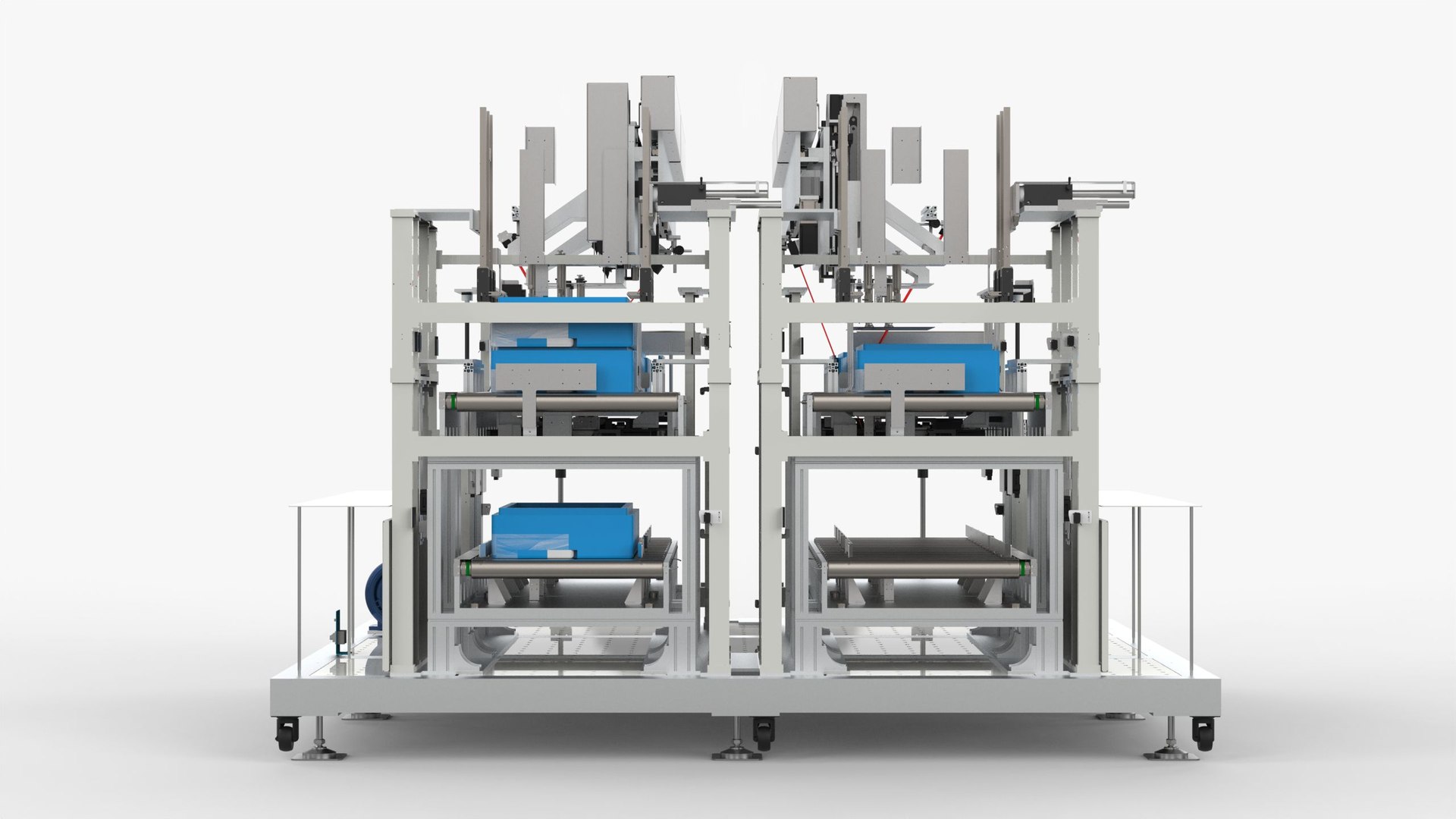 Automatic LCD Panel Packing Machine 3D - TurboSquid 1922055