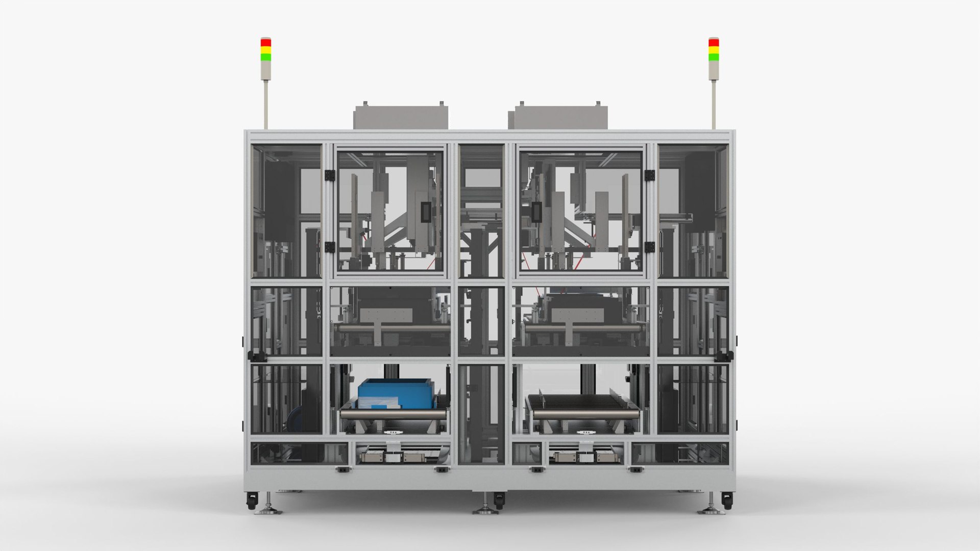 Automatic LCD Panel Packing Machine 3D - TurboSquid 1922055