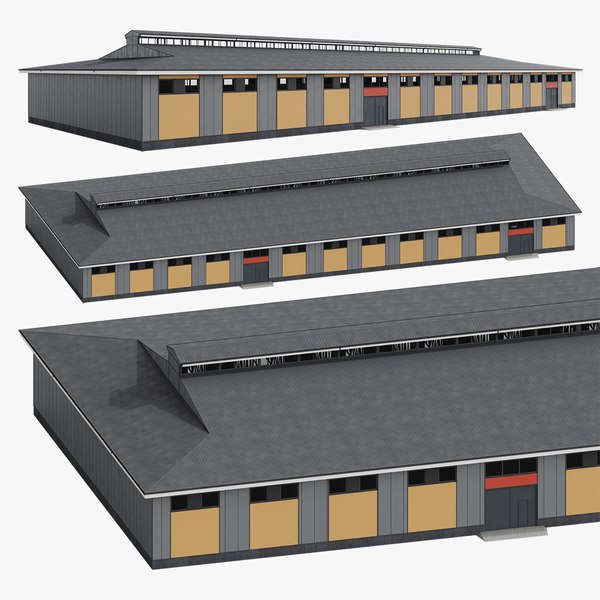 modelo 3d Weaving Enterprise Building - TurboSquid 1990111